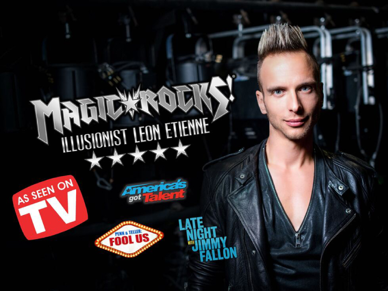 Magic Rocks! Illusionist Leon Etienne